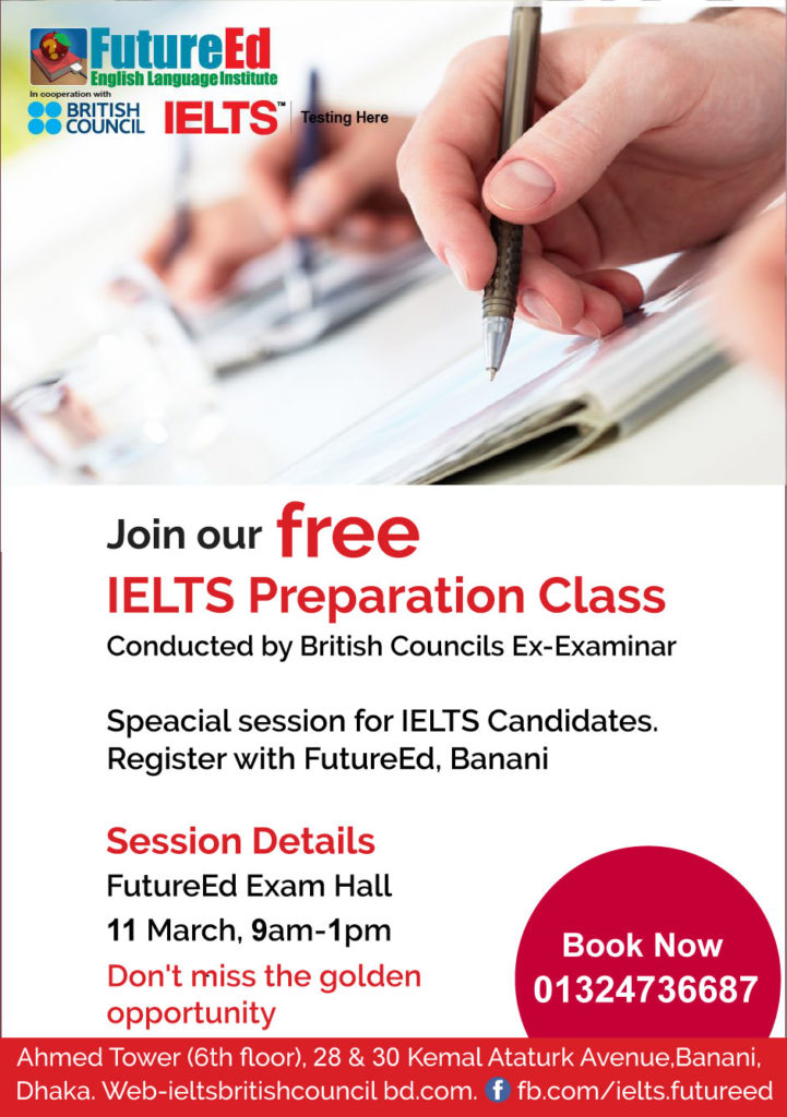 Free IELTS Preparation Class - FutureEd English