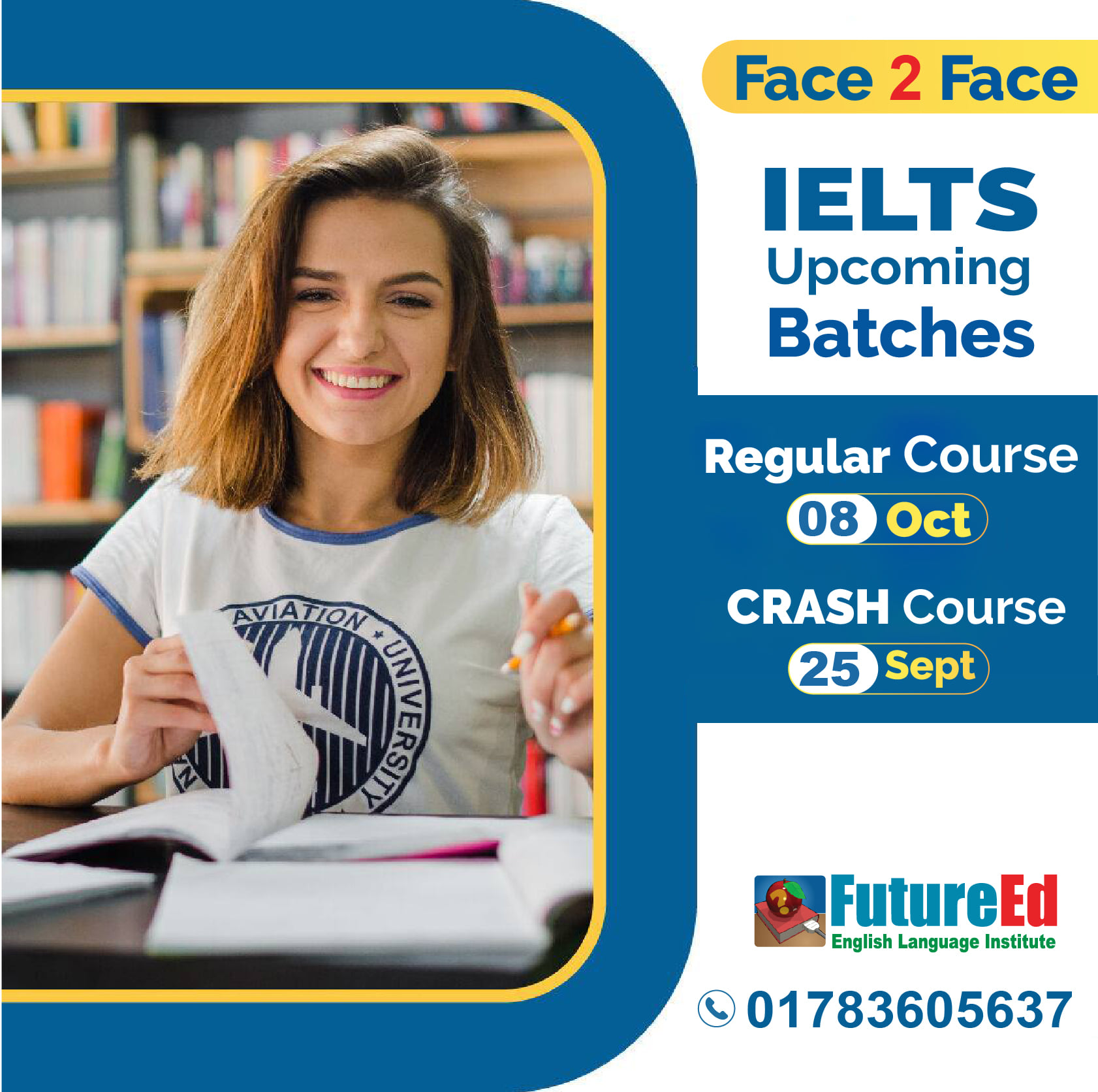 Face 2 Face IELTS Courses - FutureEd English