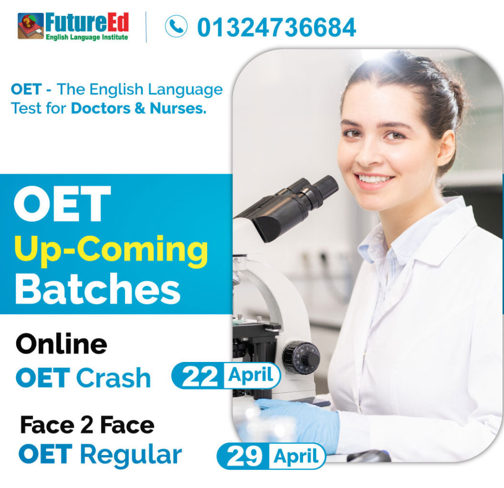 OET Preparation Courses @ FutureEd, OET Exam & Preparation Centre in ...